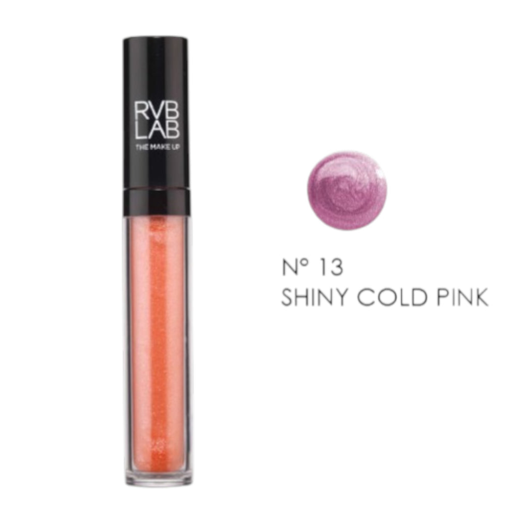 Lip Gloss 13 (Shiny Cold Pink) RVB Lab The Make Up – Gina Studio ...